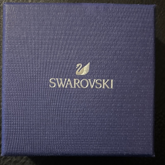 Swarovski | Accessories | Swarovski Textured Blue Box | Poshmark